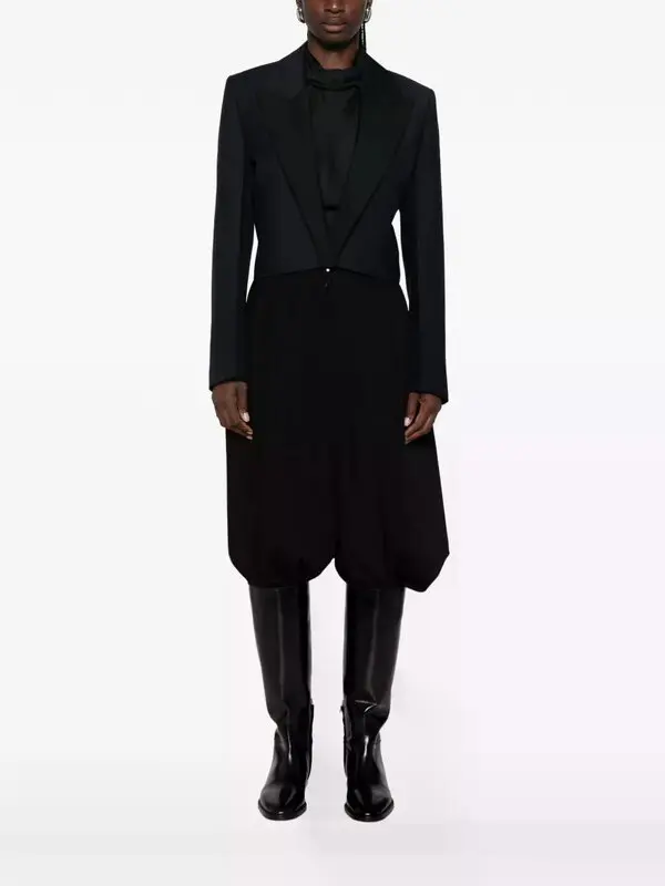 RÓHE Cropped Peak-lapel Blazer