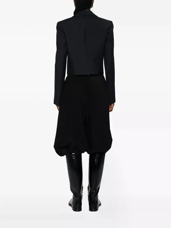 RÓHE Cropped Peak-lapel Blazer