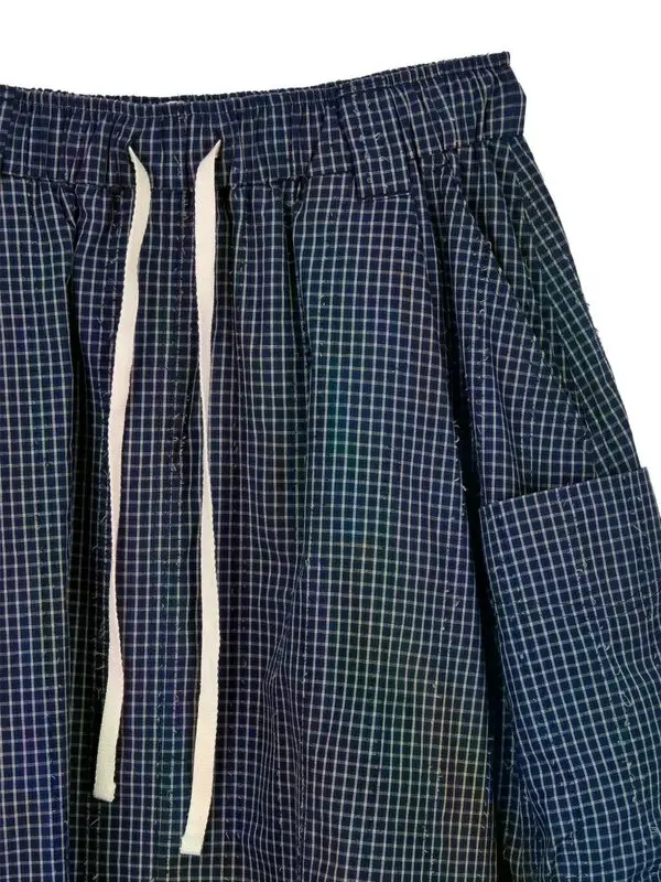 STUDIO TOMBOY Checkered Balloon Midi Skirt