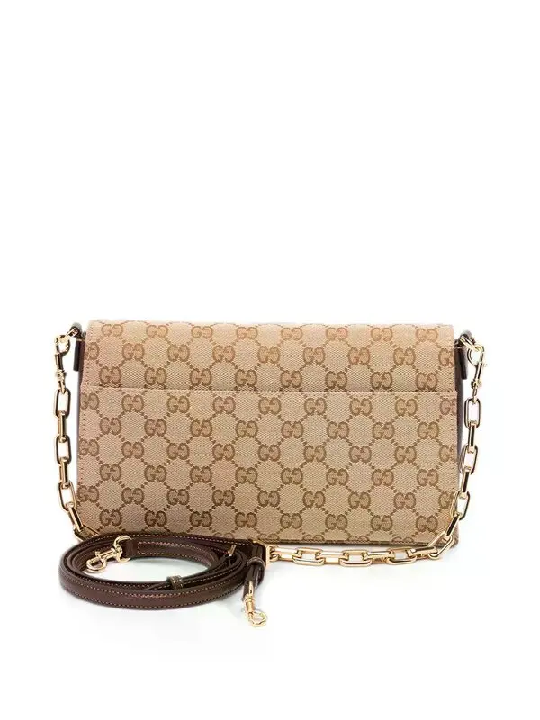 Gucci Horsebit Ristretto Medium Shoulder Bag - Neutrals