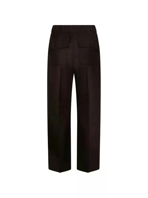 Max Mara Pressed-crease Trousers