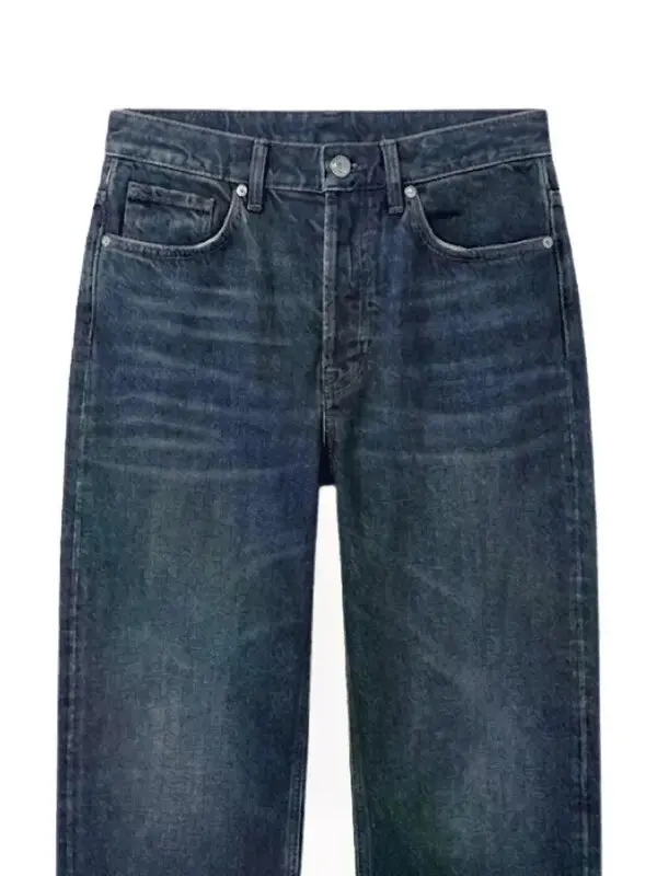 Moncler Faded Straight-leg Jeans