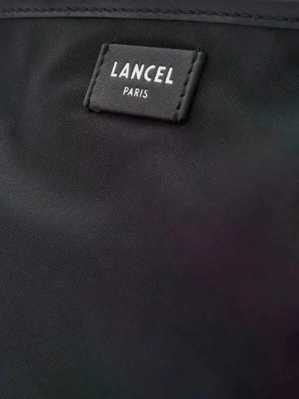 LANCEL Mistral Rollable Zip-up Pouch - Black