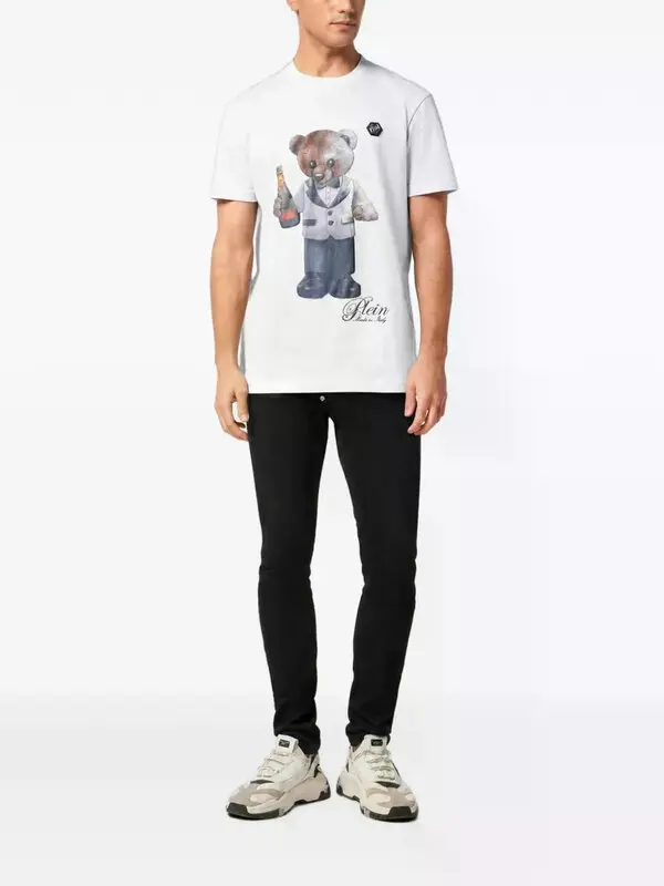 Philipp Plein Round-neck T-shirt Teddy Waiter