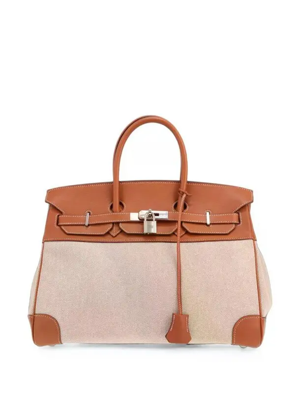 Hermès 2025 35 Birkin Tote Bag - Neutrals