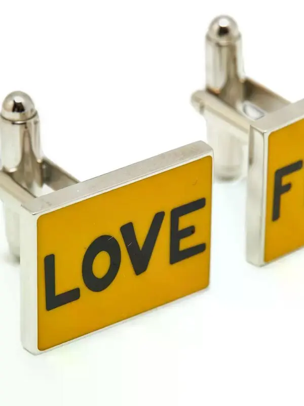 Fendi Enamel Cufflinks