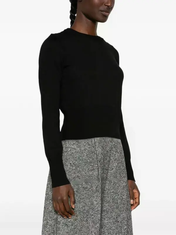 ROBERTO COLLINA Ribbed-knit Crew-neck Sweater
