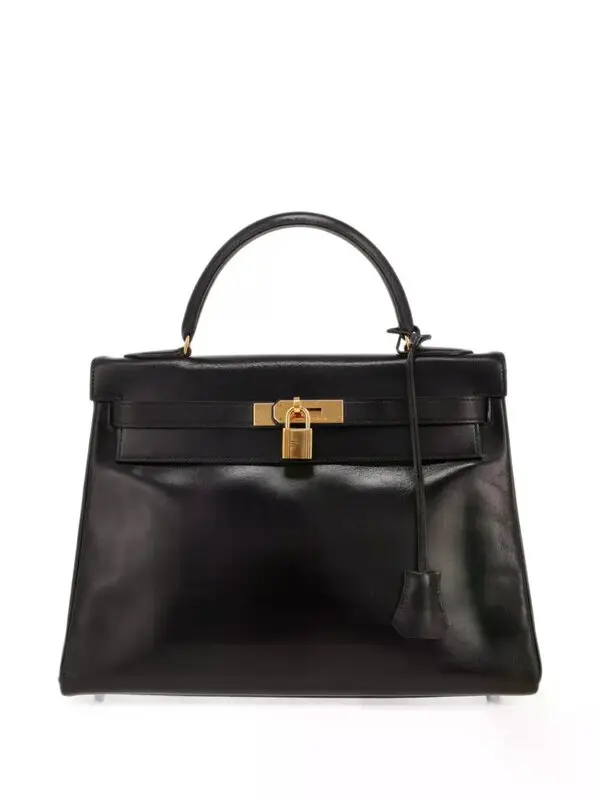 Hermès 1989 32 Kelly Tote Bag - Black