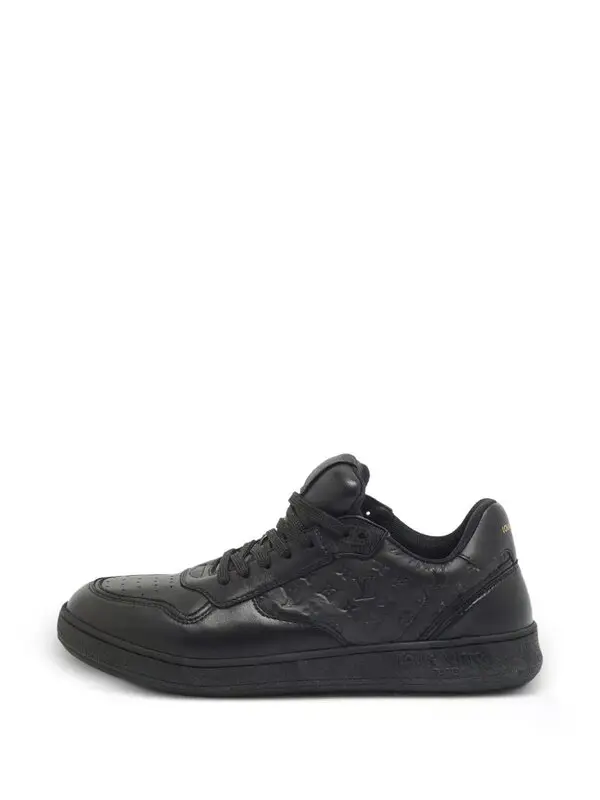 LOUIS VUITTON Stadium Monogram Leather Sneakers