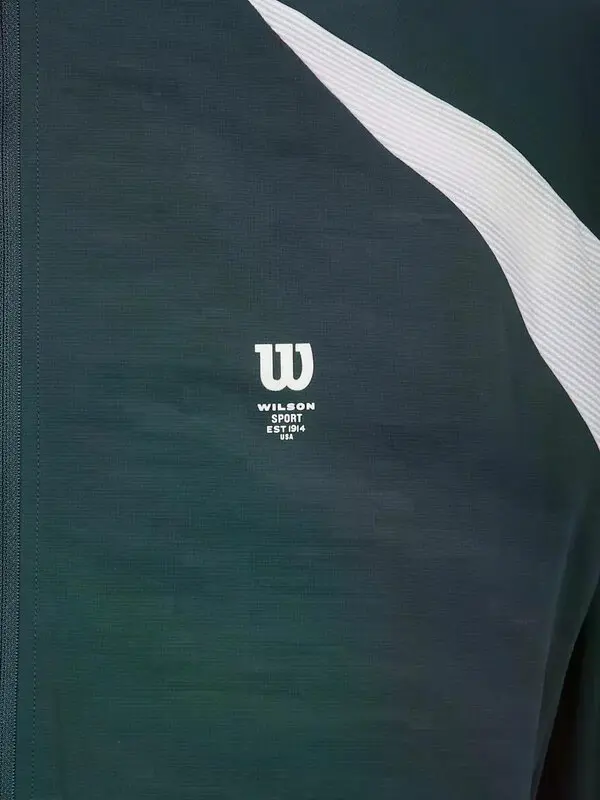 Wilson Logo-print Panelled Jacket