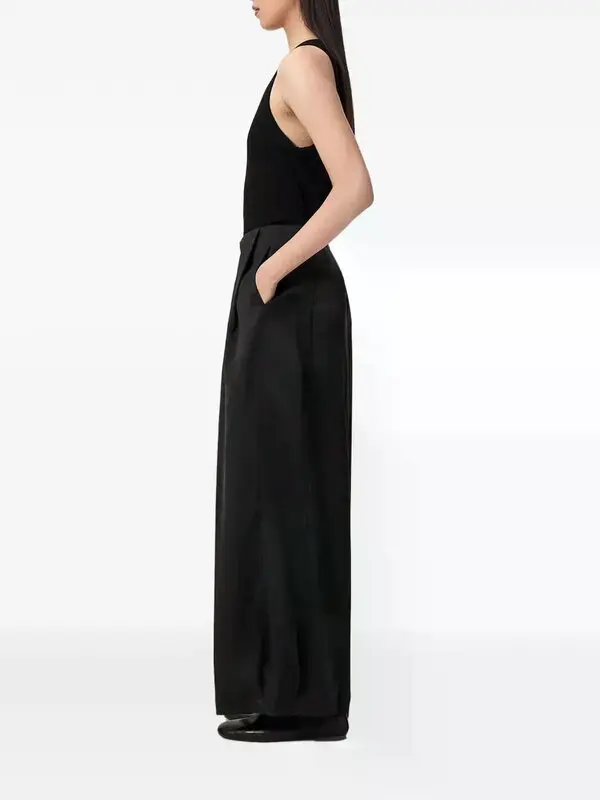 ALLSAINTS Lola Pleated Wide-leg Trousers