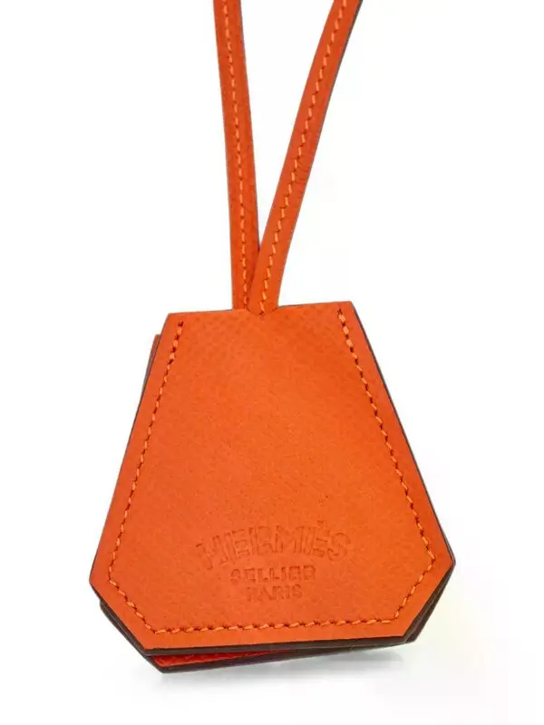 Hermès Capucine Epsom Hat Clip - Orange