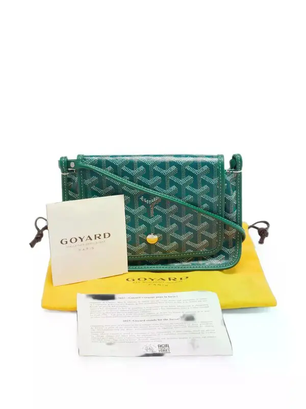 Goyard 2023 Plumet Goyardine Crossbody Bag