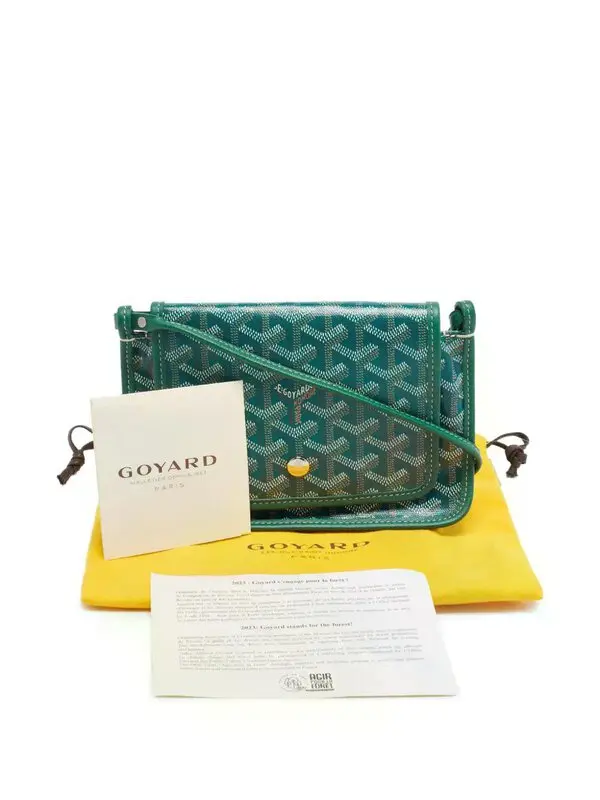 Goyard 2023 Plumet Goyardine Crossbody Bag - Green