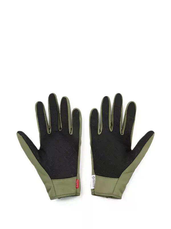 Supreme Windstopper Zip Gloves - Green