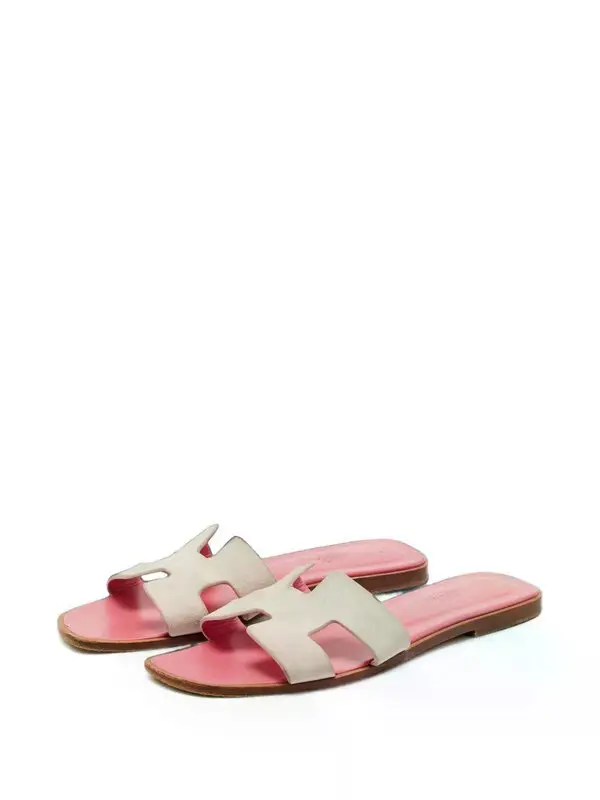 Hermès Oran Suede Sandals
