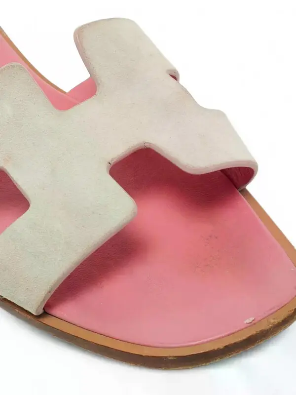 Hermès Oran Suede Sandals