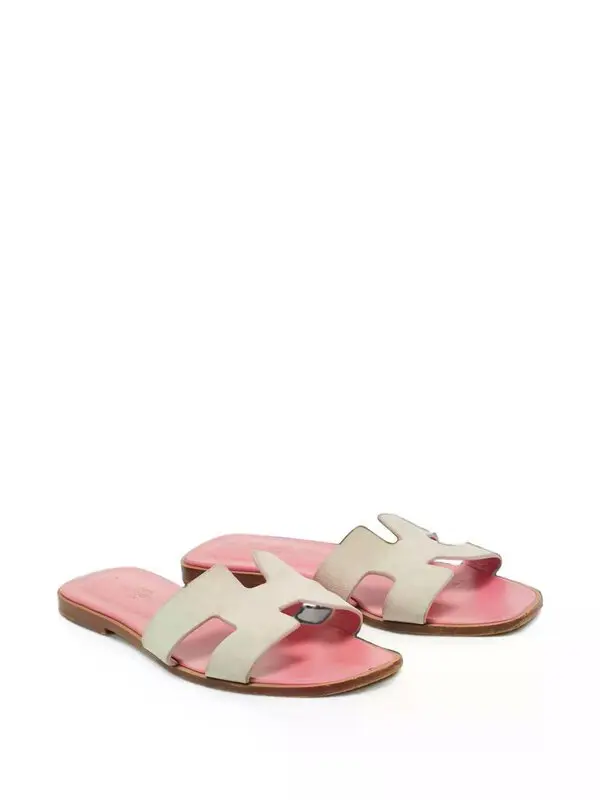 Hermès Oran Suede Sandals