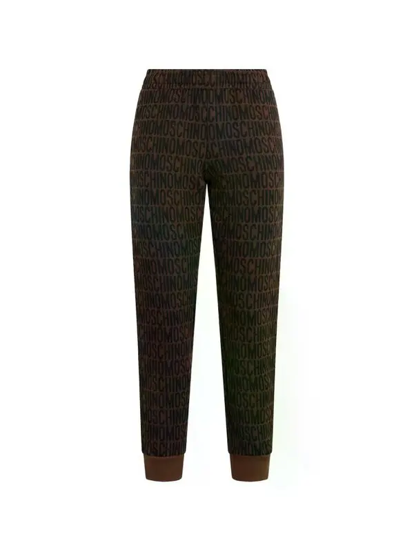 Moschino Monogram-print Track Pants