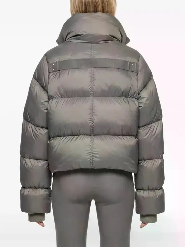 Rick Owens Quilted Funnel-neck Jacket