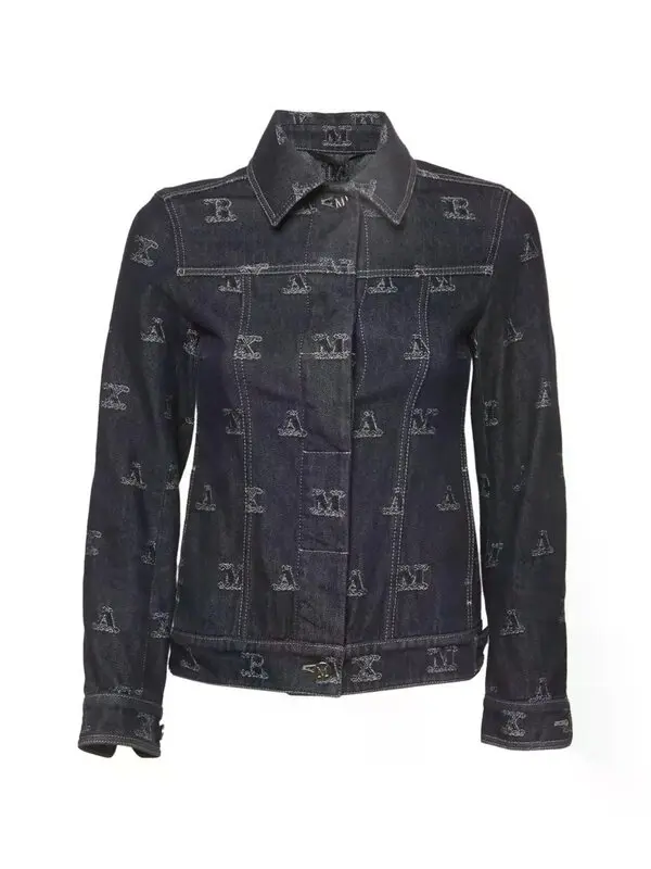 Max Mara Monogram Denim Jacket