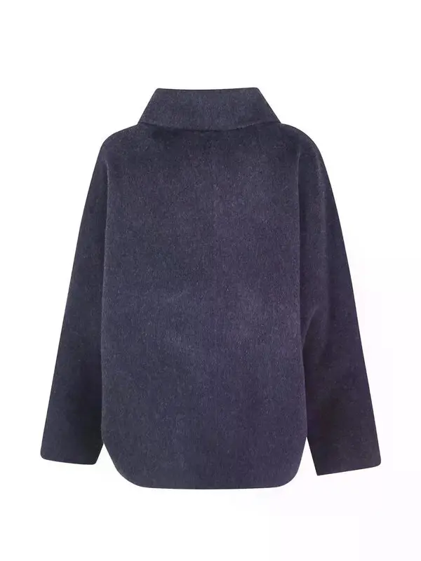 GIOVANNI PARIS Pascale Spread-collar Button-up Jacket