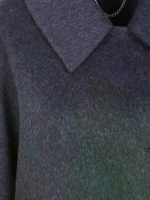 GIOVANNI PARIS Pascale Spread-collar Button-up Jacket