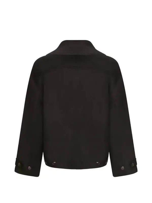 AMARANTO Zip-up Button-cuff Jacket