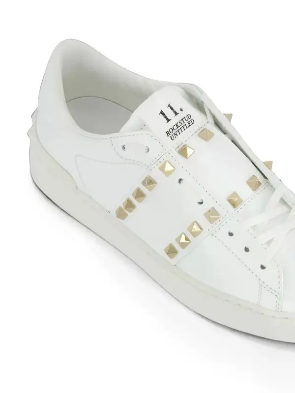 Valentino Garavani Rockstud Untitled Sneakers - White