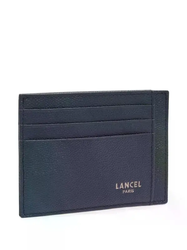 LANCEL Leon Textured-leather Cardholder