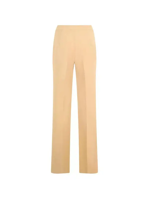Moschino Pressed-crease Straight-leg Trousers