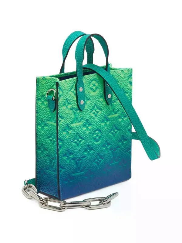 LOUIS VUITTON Sac Plat Petit Illusion Mini Bag - Green