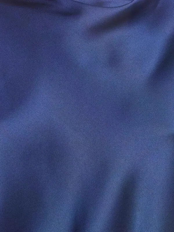 Giorgio Armani Draped Satin Blouse