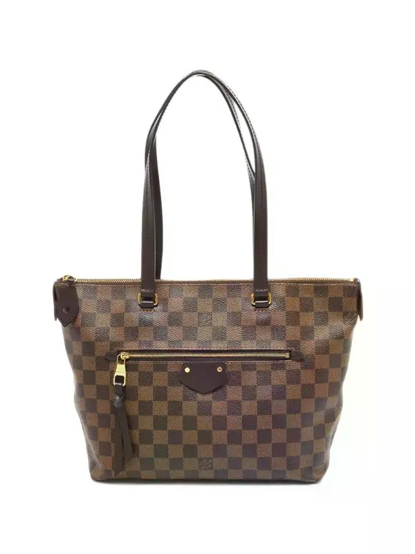 LOUIS VUITTON 2018 Pm Lena Damier Ebene Tote Bag