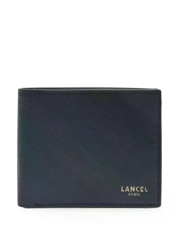 LANCEL Leon Textured Leather Wallet