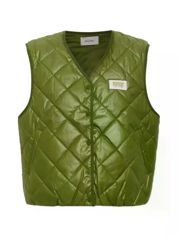 American Vintage Tovabay Quilted Vest