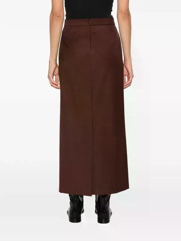 Max Mara Straight-cut Midi Skirt