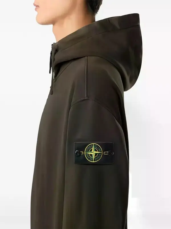 Stone Island 6100009 Organic-cotton Fleece Sweatshirt