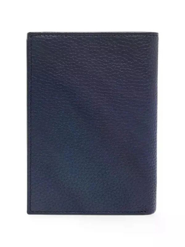 LANCEL Leon Grained Leather Wallet