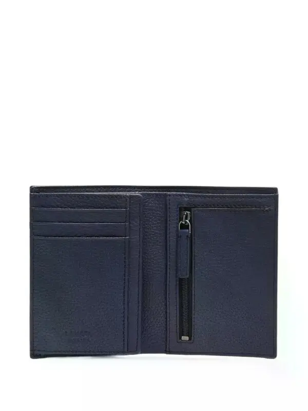 LANCEL Leon Grained Leather Wallet