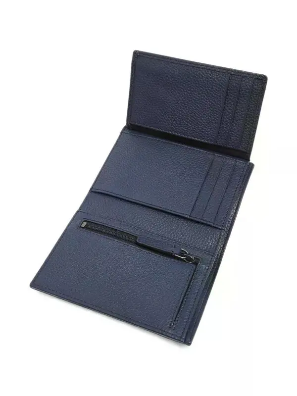 LANCEL Leon Grained Leather Wallet