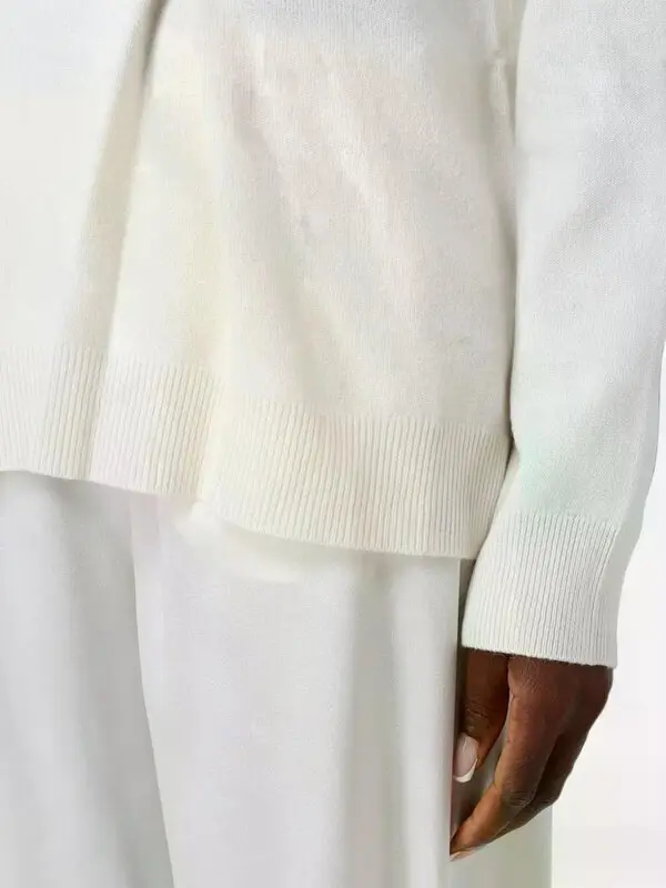 Fabiana Filippi Platinum High-neck Sweater