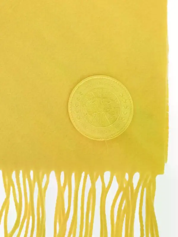 Canada Goose Fringed Wool-cashmere Scarf