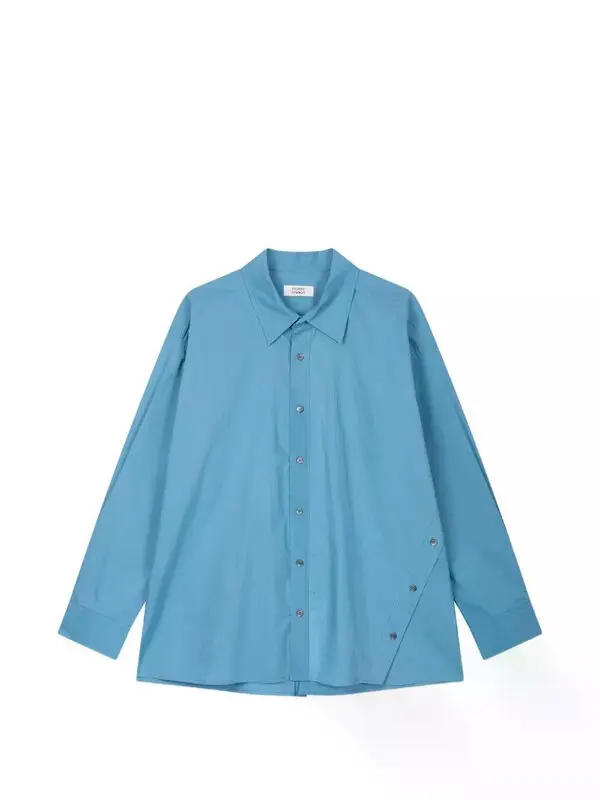 STUDIO TOMBOY Diagonal-button Shirt