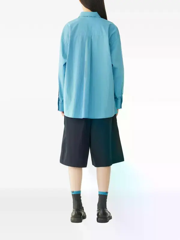 STUDIO TOMBOY Diagonal-button Shirt