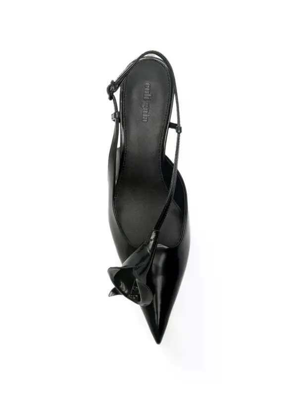 Cult Gaia Calla Floral-embellished Pumps