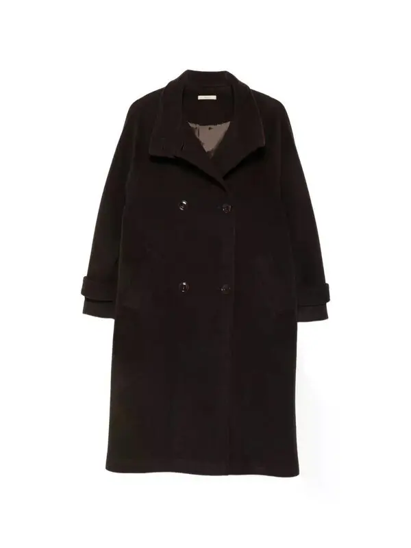 SESSUN Bleeckett Double-breasted High-neck Coat