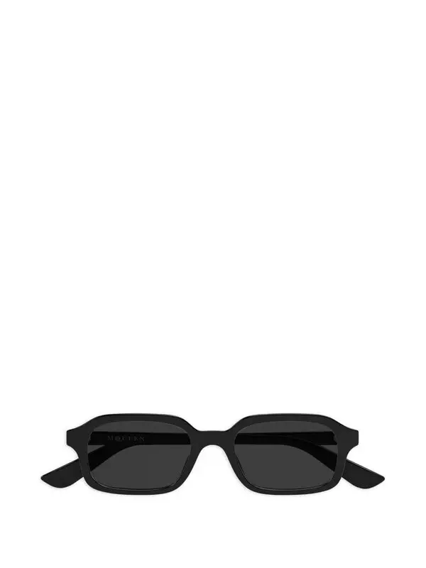 Alexander McQueen Geometric Frame Sunglasses - Black
