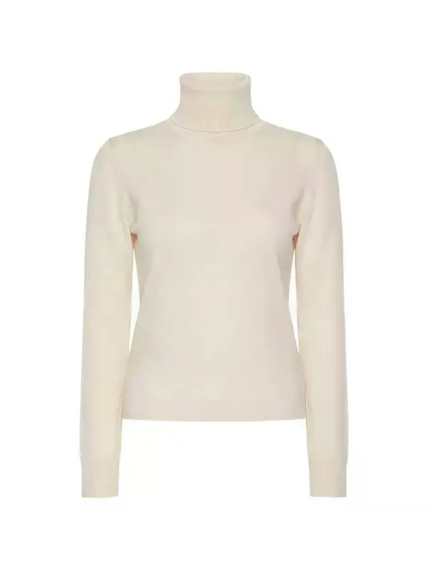 Max Mara Educata Roll-neck Sweater - Neutrals