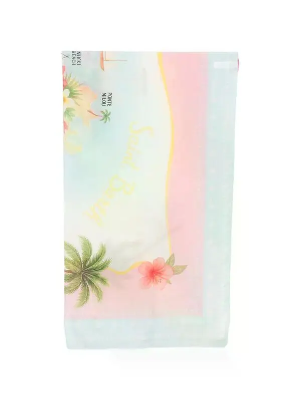 MC2 SAINT BARTH Graphic-print Scarf